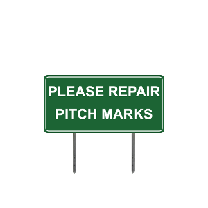 Directional Signs | One Stop Golf